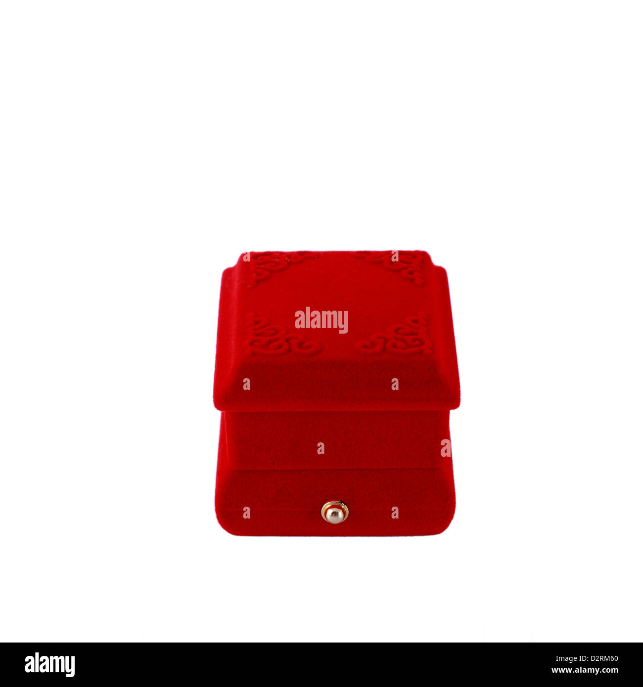 Ring box closed Stock Photo - Alamy