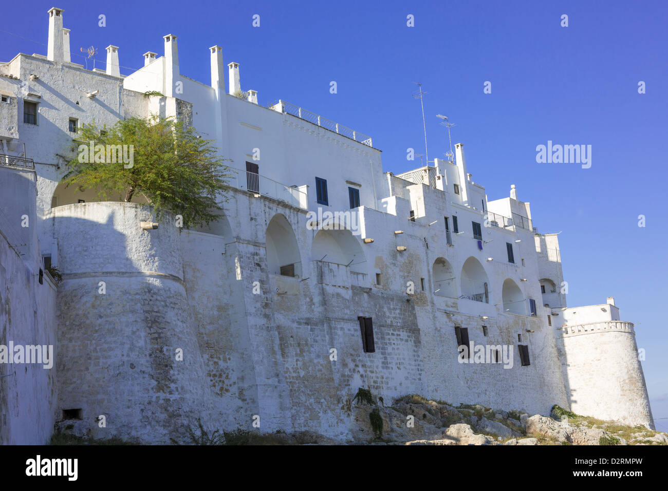Old village of Ostuni, Bari Apulia, Puglia, Gargano, Italy Stock Photo ...