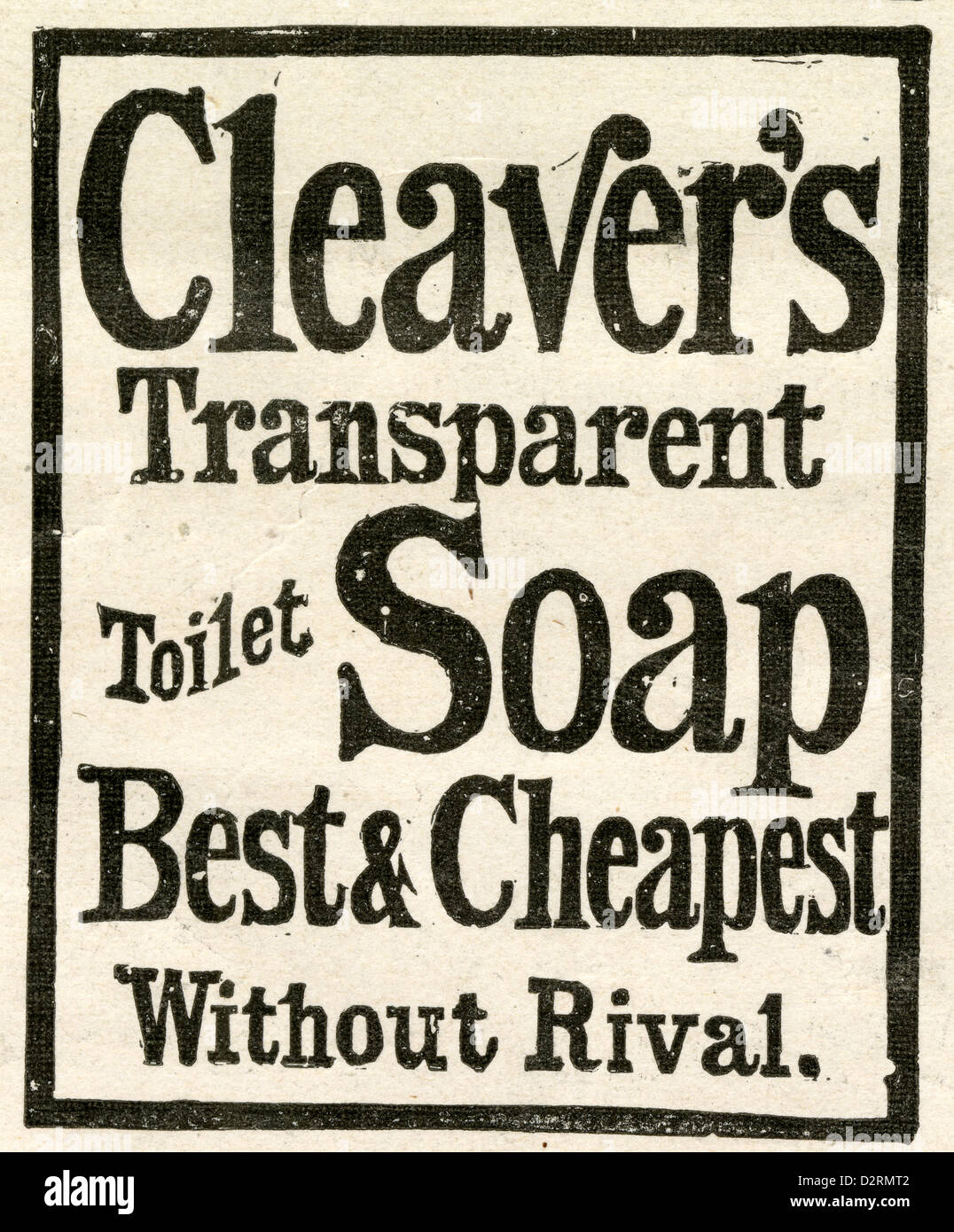 Toilet ad 19th hi-res stock photography and images - Alamy