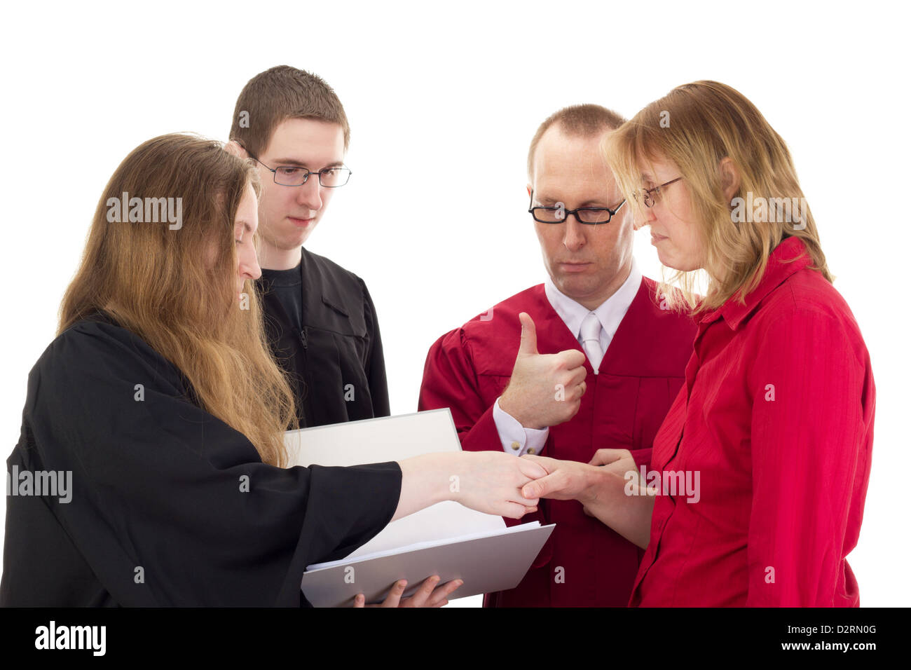 Conducting a lawsuit Stock Photo - Alamy