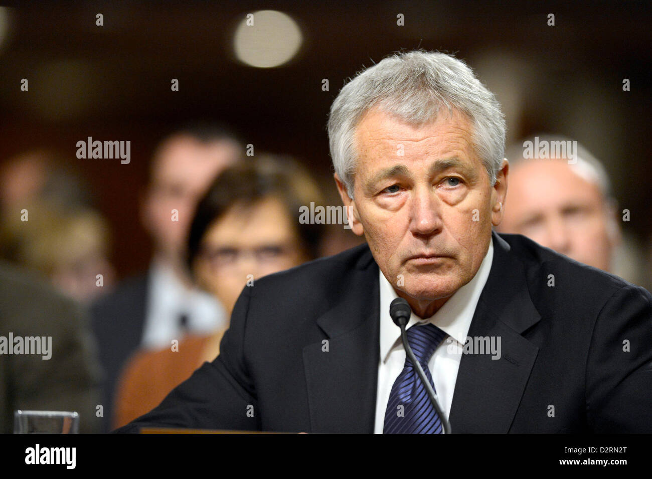 Former United States Senator Chuck Hagel (Republican of Nebraska ...