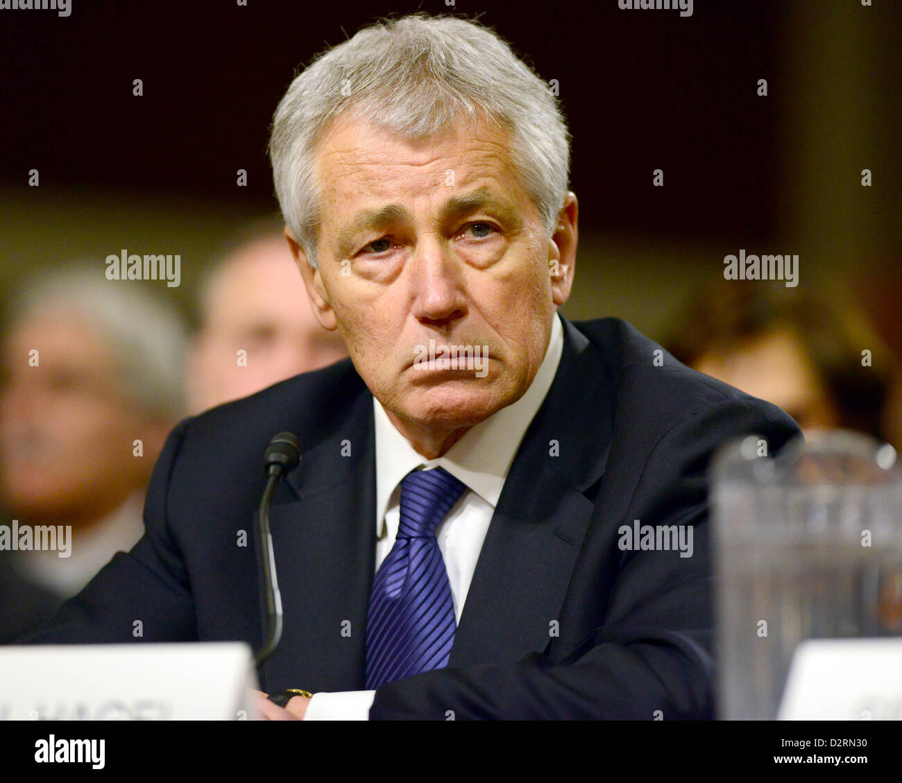 Former United States Senator Chuck Hagel (Republican of Nebraska ...