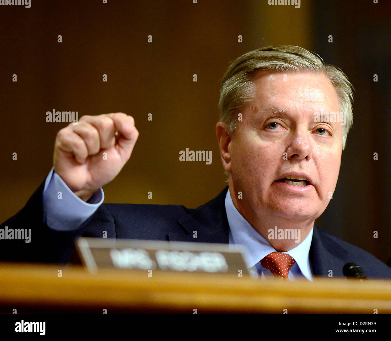United States Senator Lindsay Graham (Republican of South Carolina ...