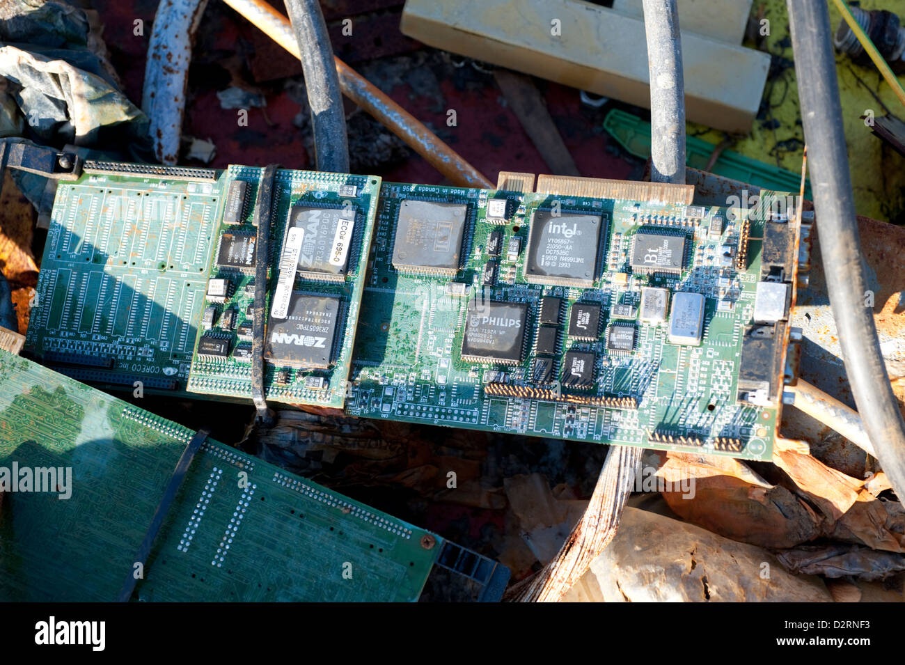 WEEE Electronics Waste Stock Photo - Alamy