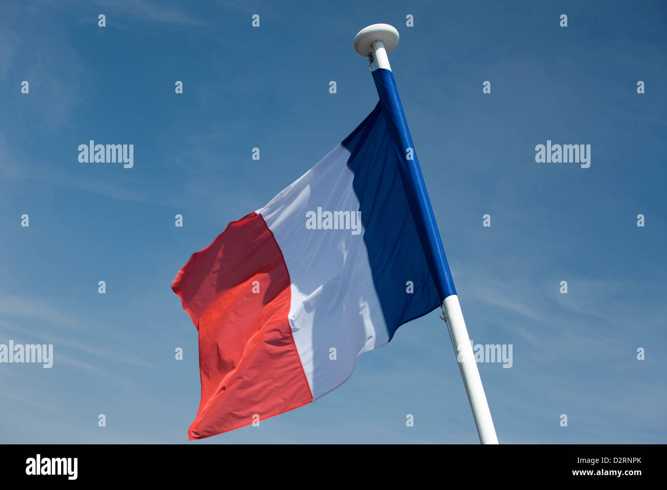French flying flag hi-res stock photography and images - Alamy