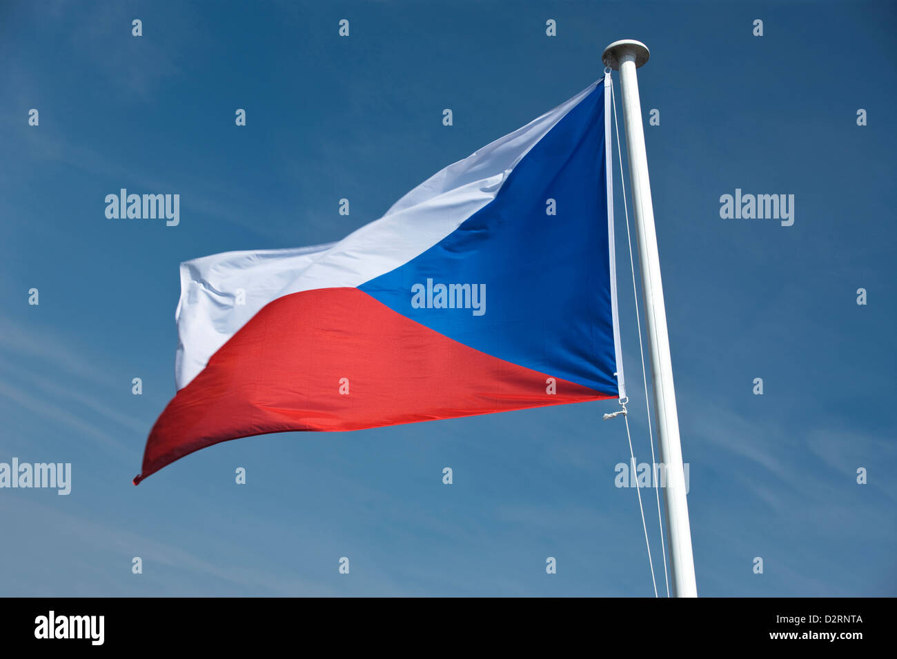 Czech flagpole hi-res stock photography and images - Alamy