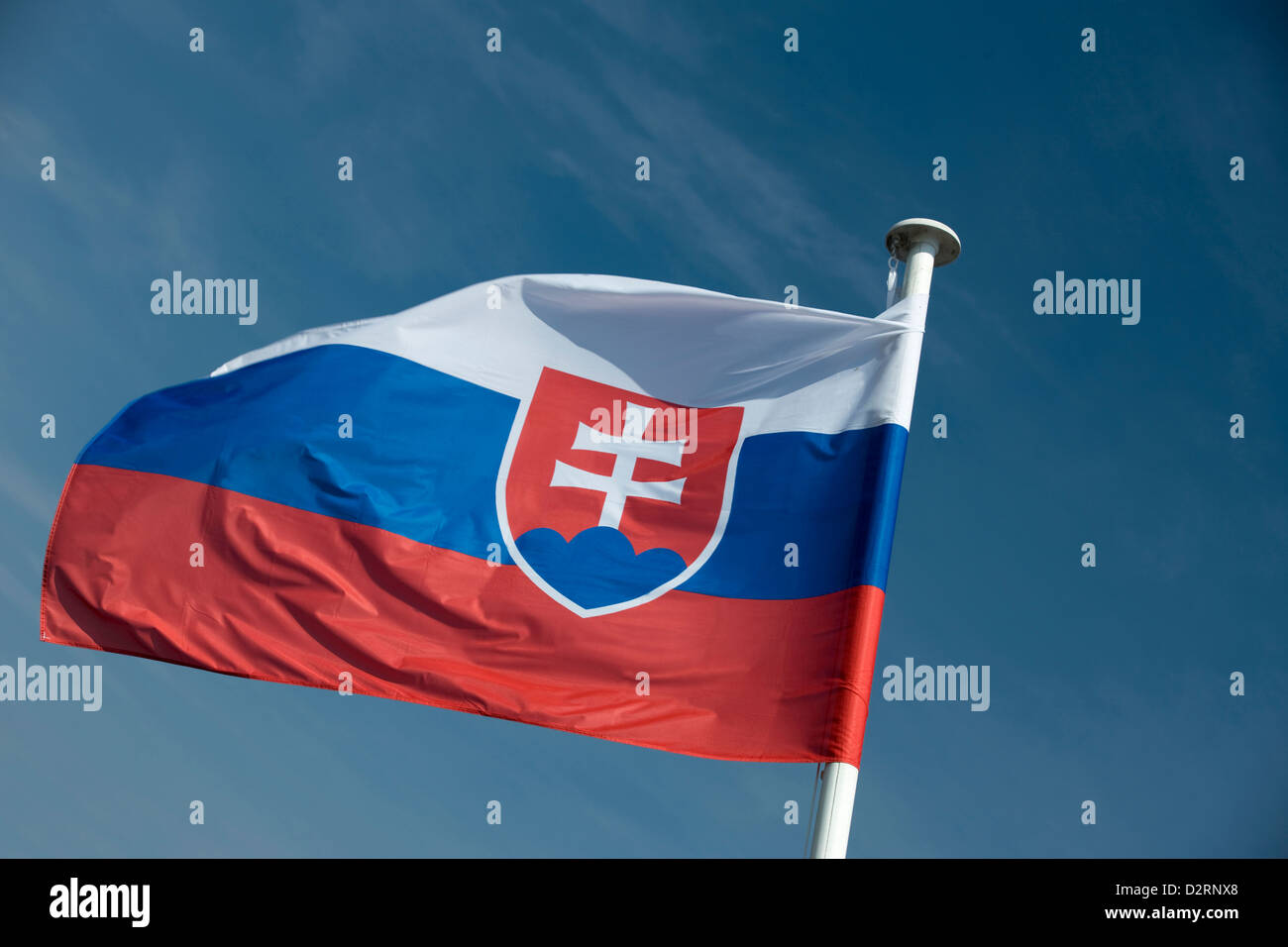 Slovakian Flag High Resolution Stock Photography and Images - Alamy