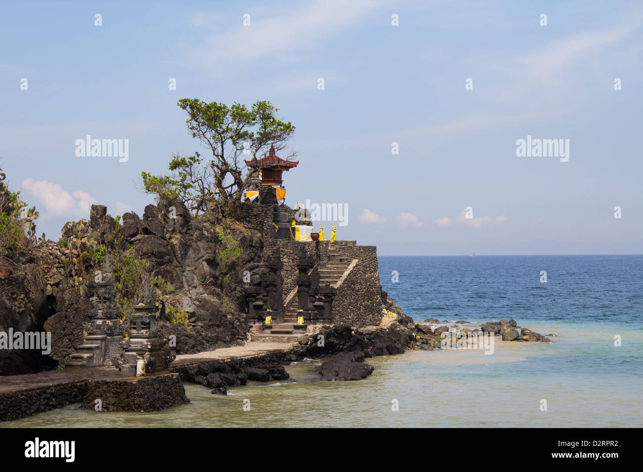 Pura Batu Bolong, Hindu Temple on Lombok Stock Photo - Alamy