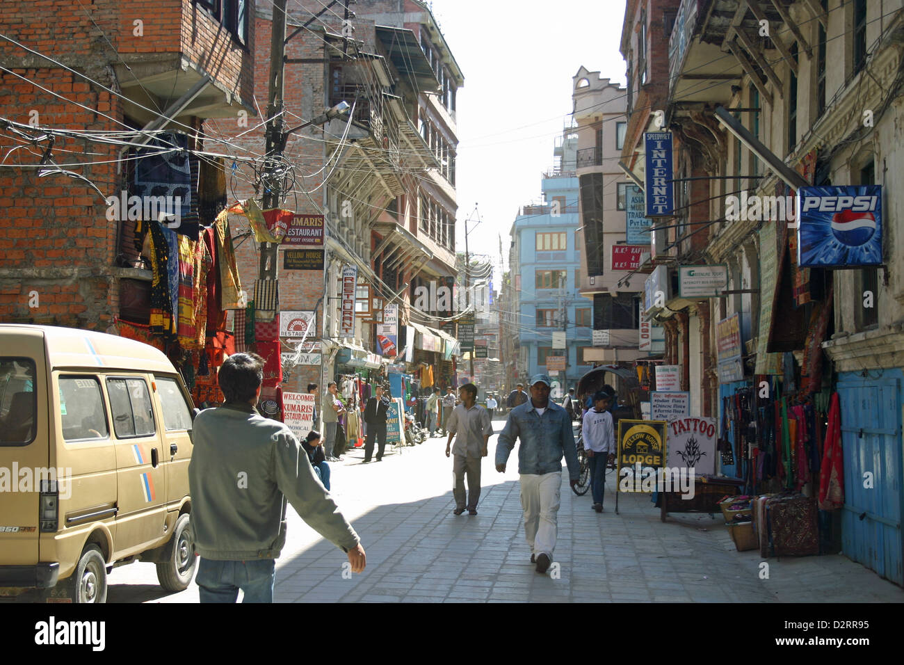 Freak Street is tucked away at the edge of Kathmandu's shopping and ...