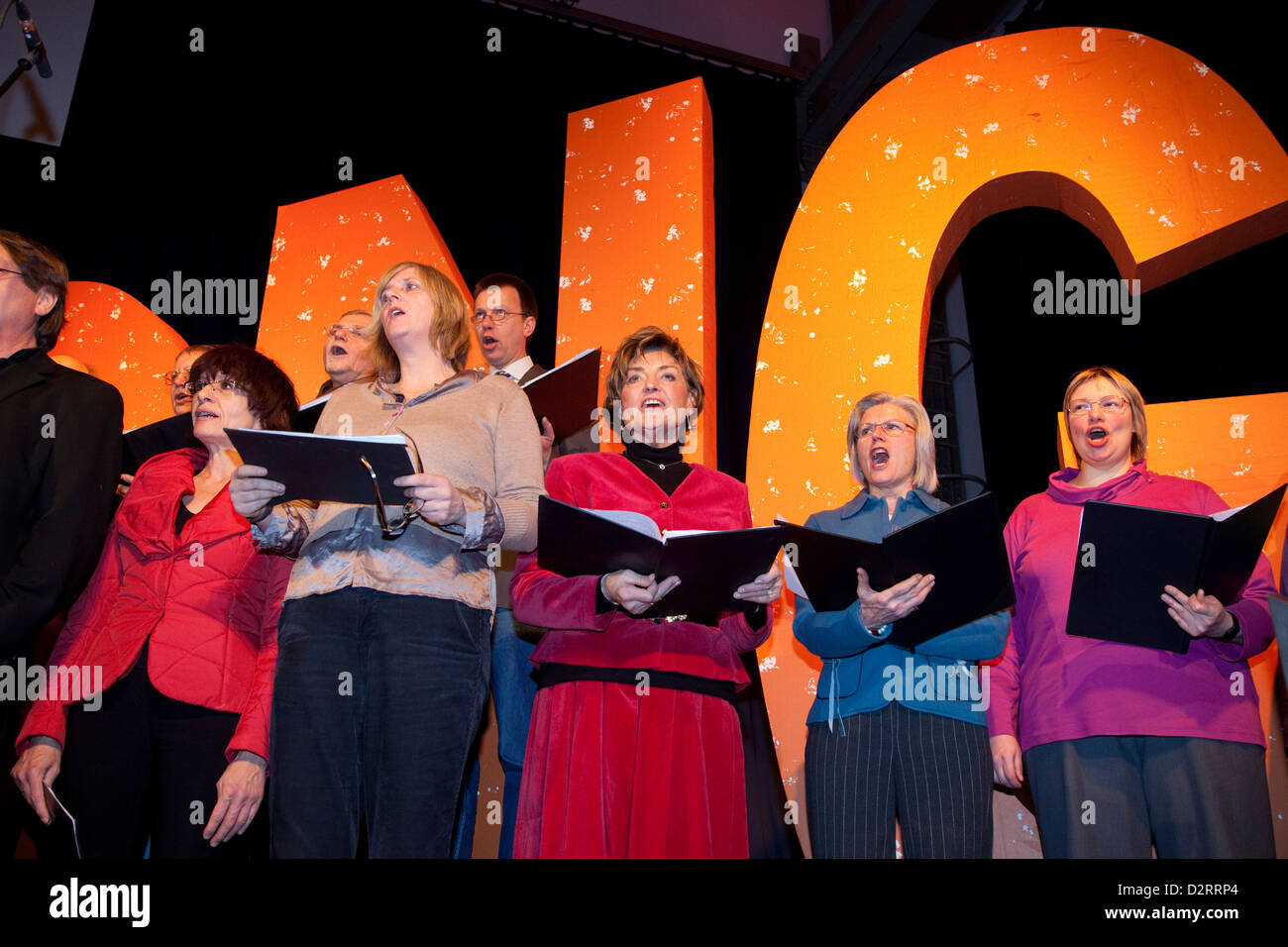 Essen, Germany, choral project! SING - DAY OF SONG at the opening ...