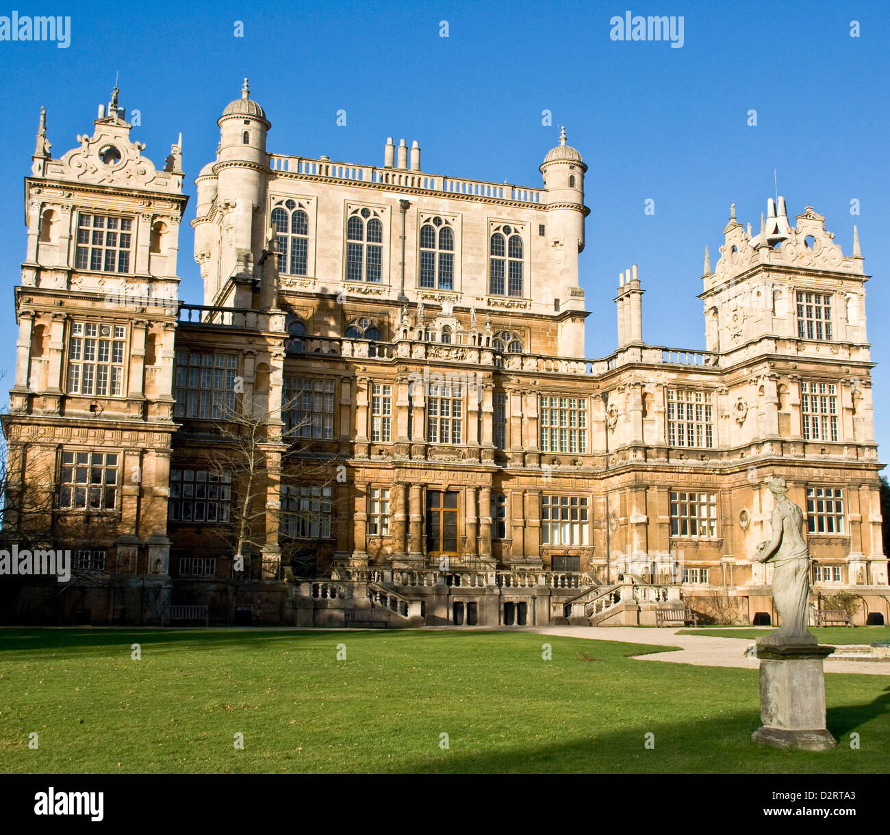 Grade 1 listed Elizabethan Wollaton Hall by Robert Smythson Nottingham ...
