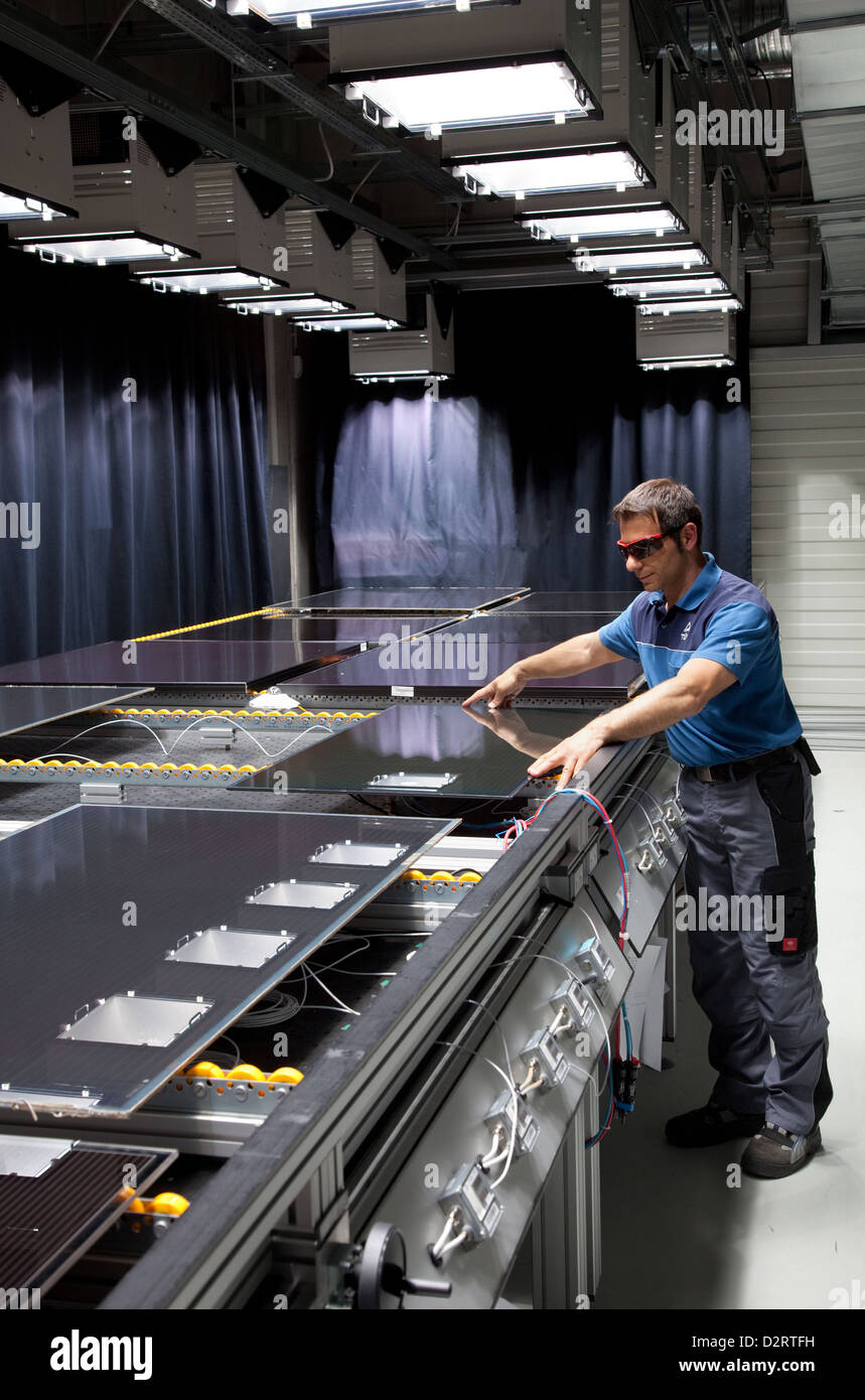 Cologne, Germany, the TUV Rheinland Solarpruefzentrum Stock Photo - Alamy