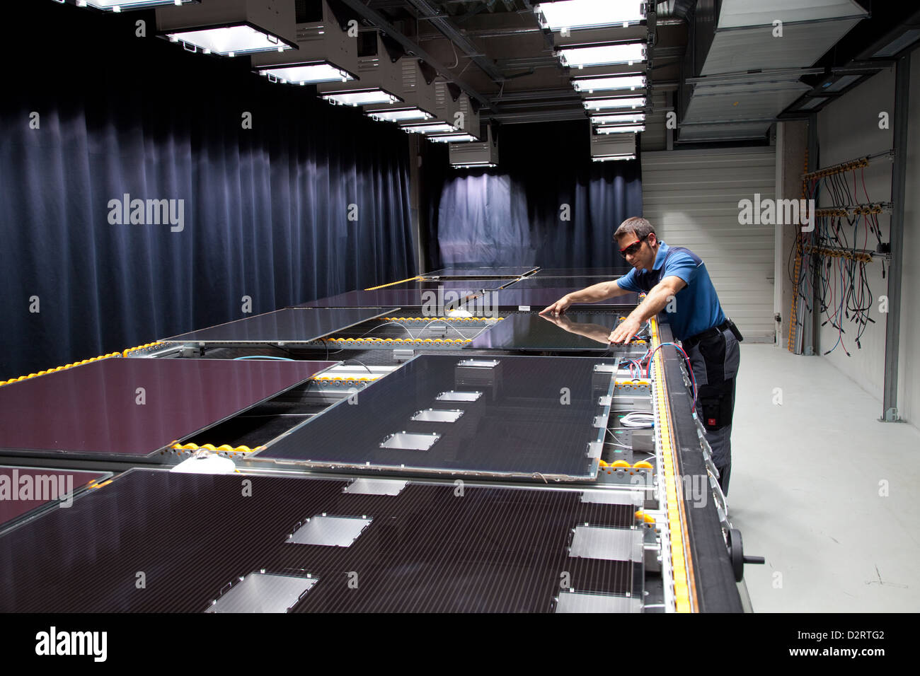 Cologne, Germany, the TUV Rheinland Solarpruefzentrum Stock Photo - Alamy