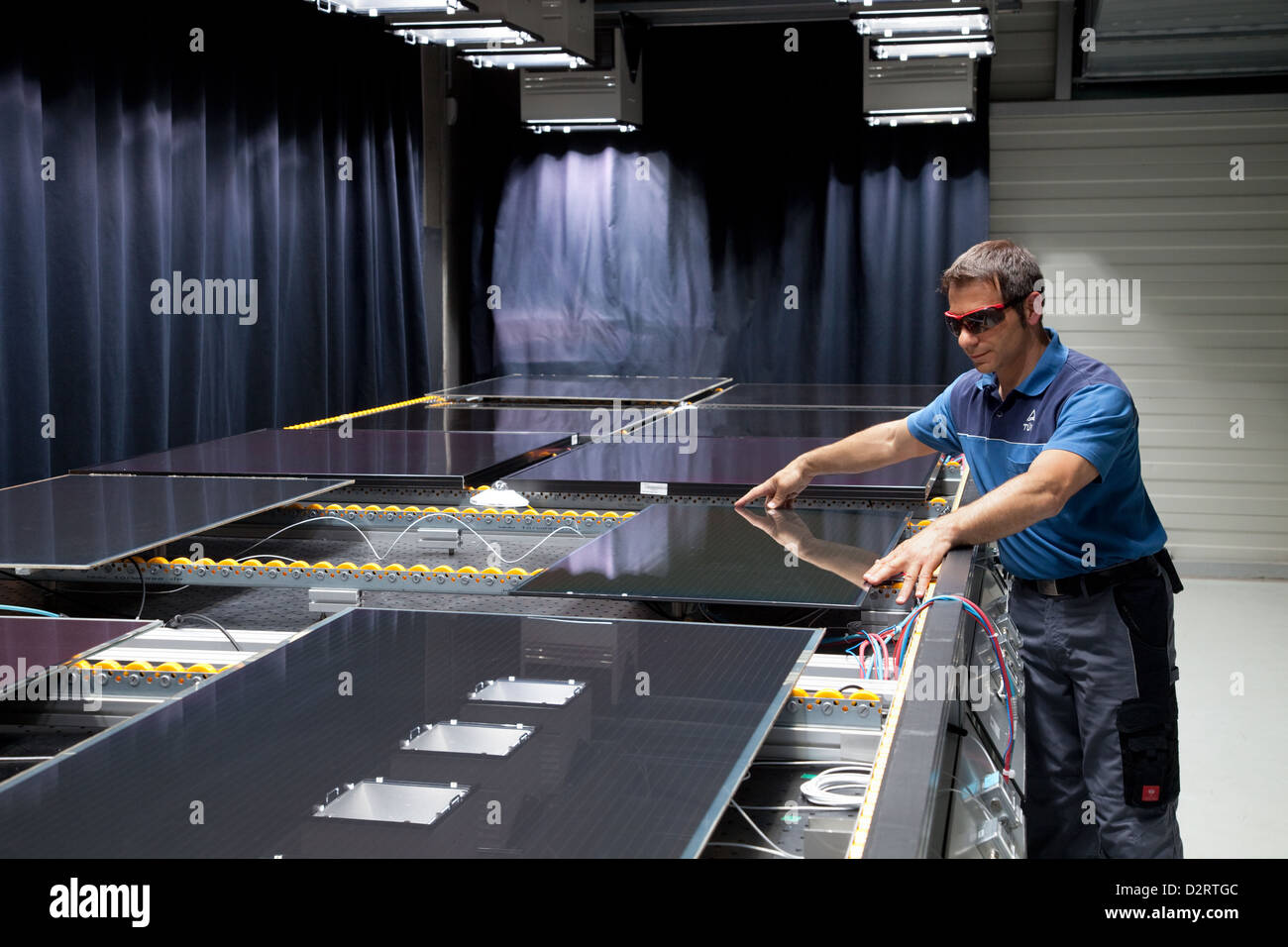 Cologne, Germany, the TUV Rheinland Solarpruefzentrum Stock Photo - Alamy