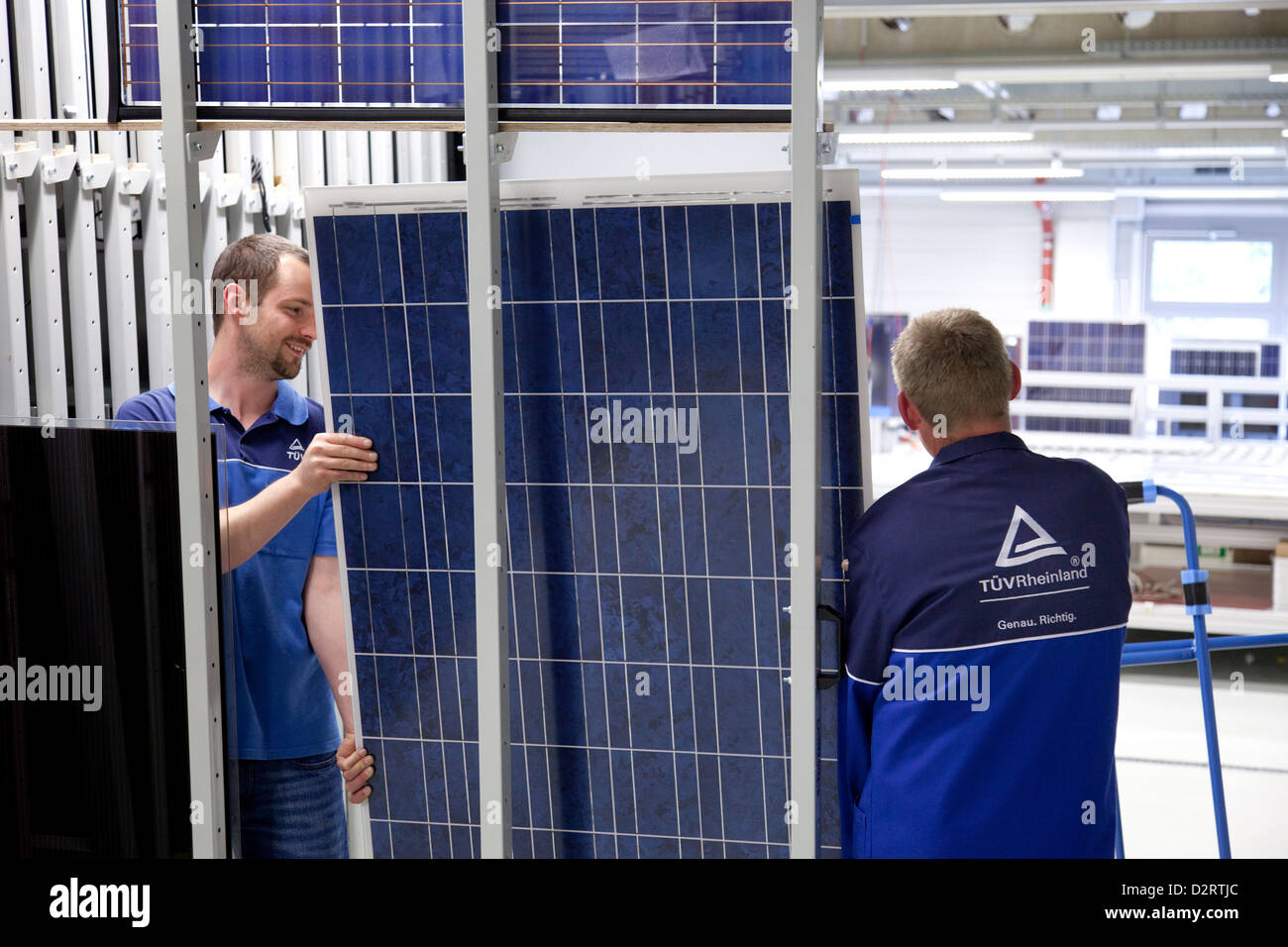 Cologne, Germany, the TUV Rheinland Solarpruefzentrum Stock Photo - Alamy