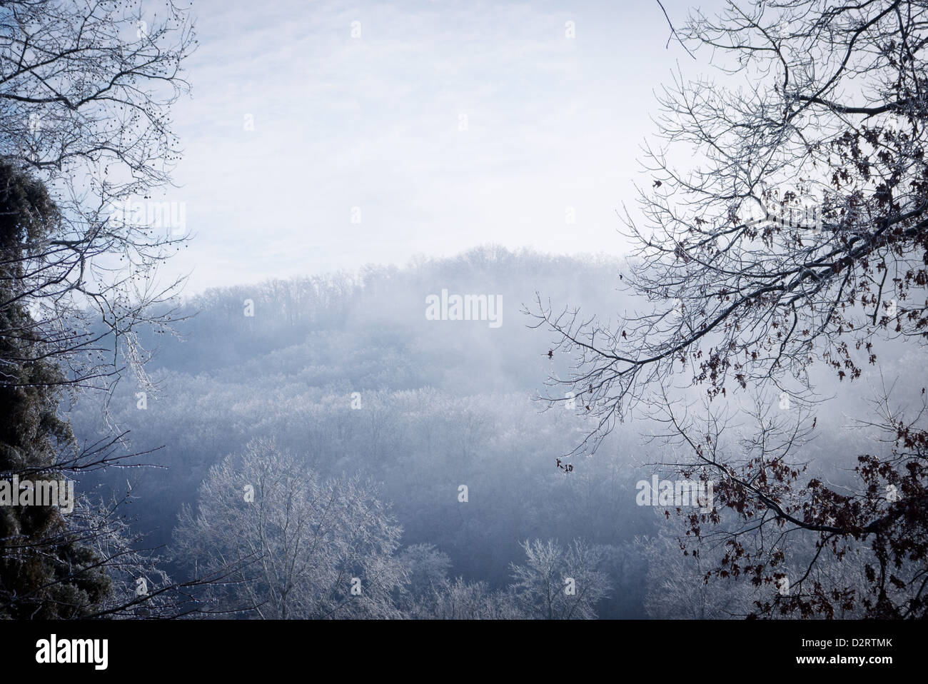 Tennessee winter mountains hi-res stock photography and images - Alamy