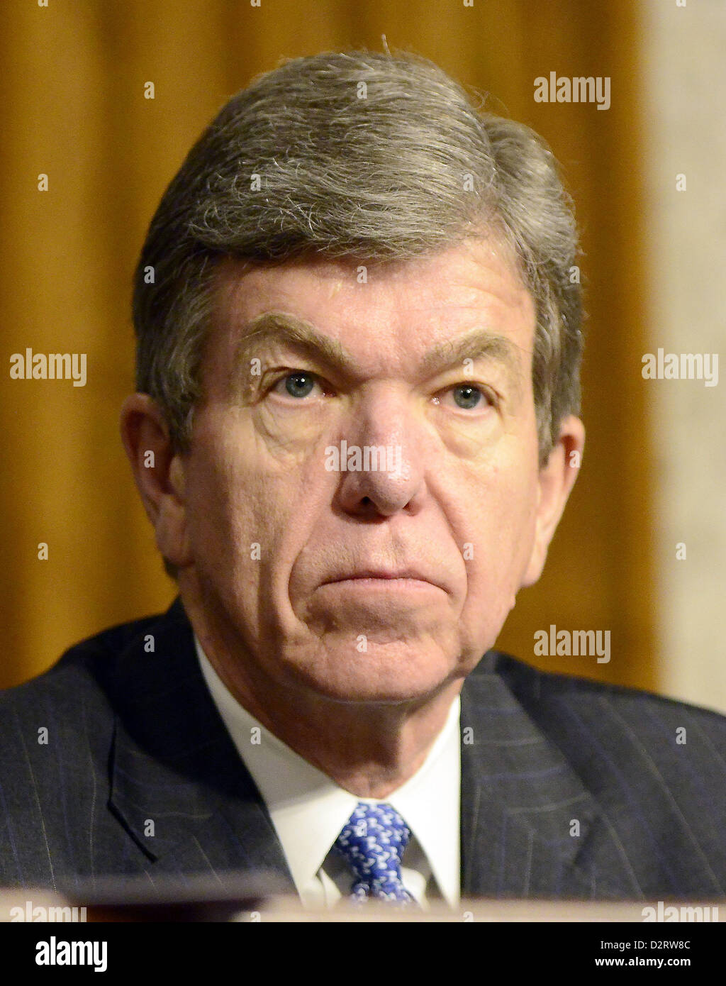 Washington DC, USA. 31st January 2013. United States Senator Roy Blunt ...