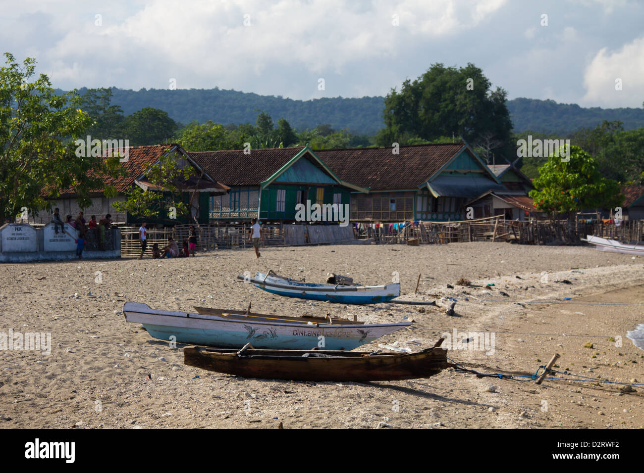 Indonesian village hi-res stock photography and images - Alamy