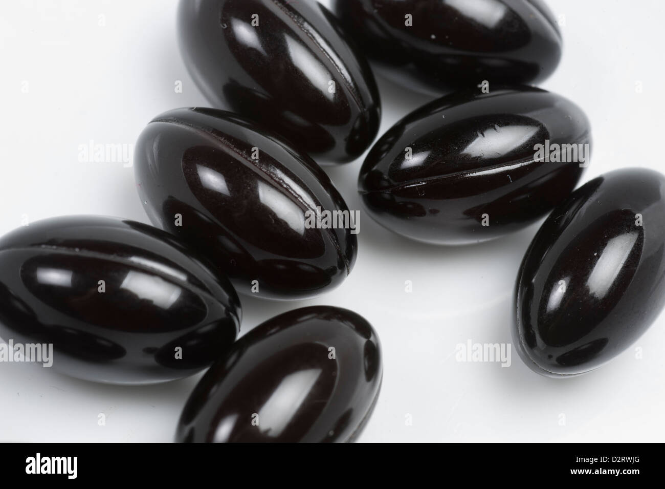 Black vitamin supplements looks like cloned black bugs when ...