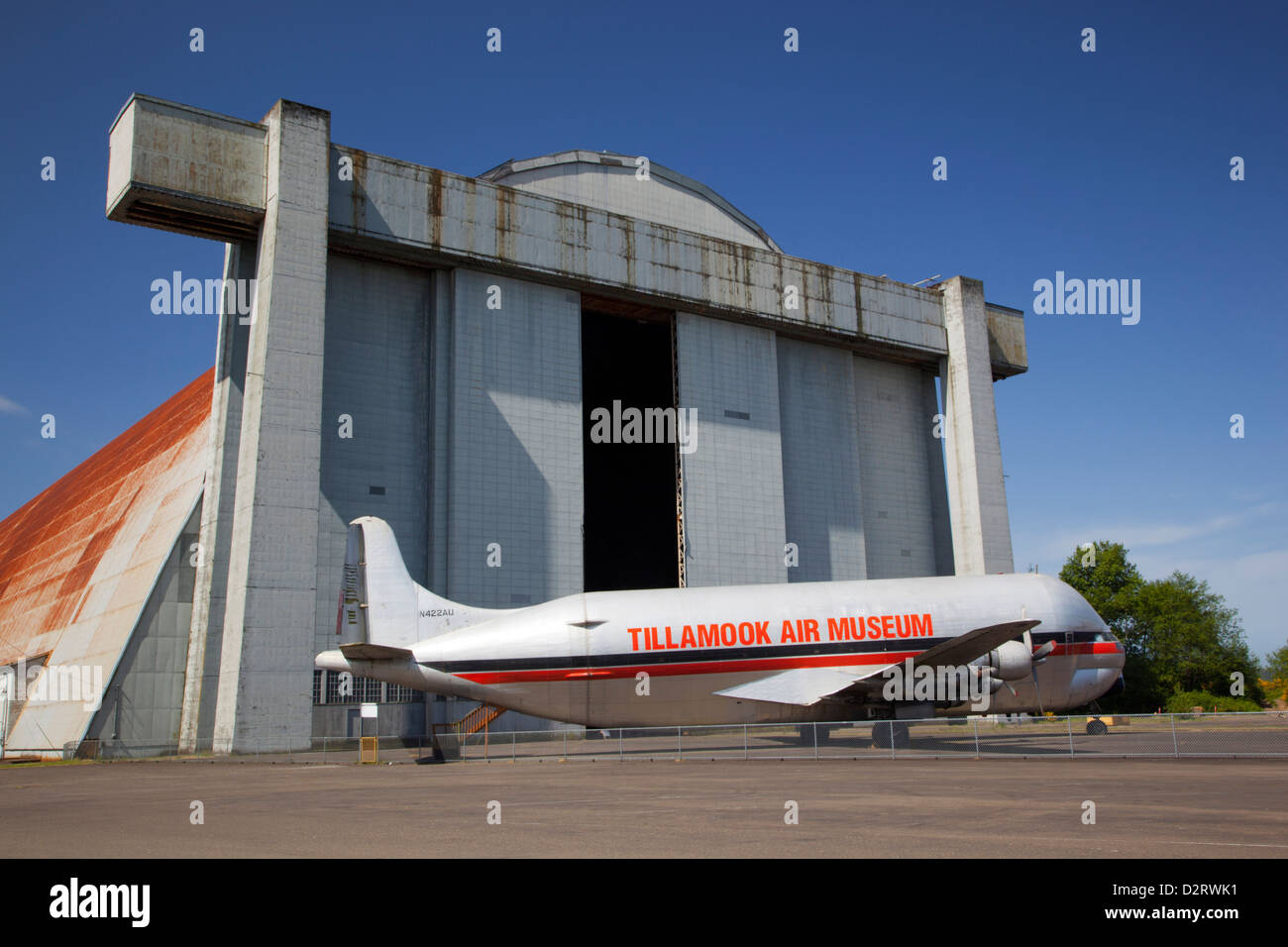 OR, Tillamook, Tillamook Air Museum, with Aero Spacelines Mini Guppy ...