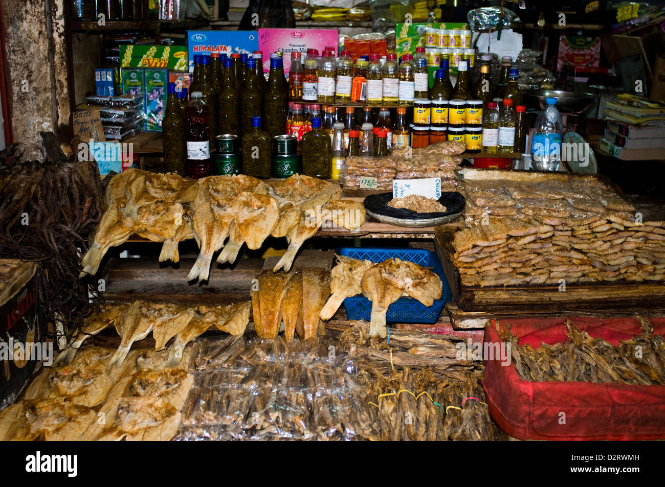 central market spice stall, port louis, mauritius Stock Photo - Alamy
