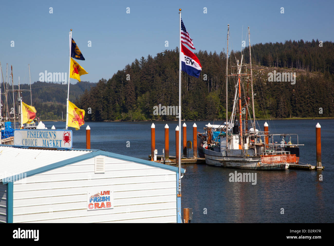 Florence oregon fishing hi-res stock photography and images - Alamy
