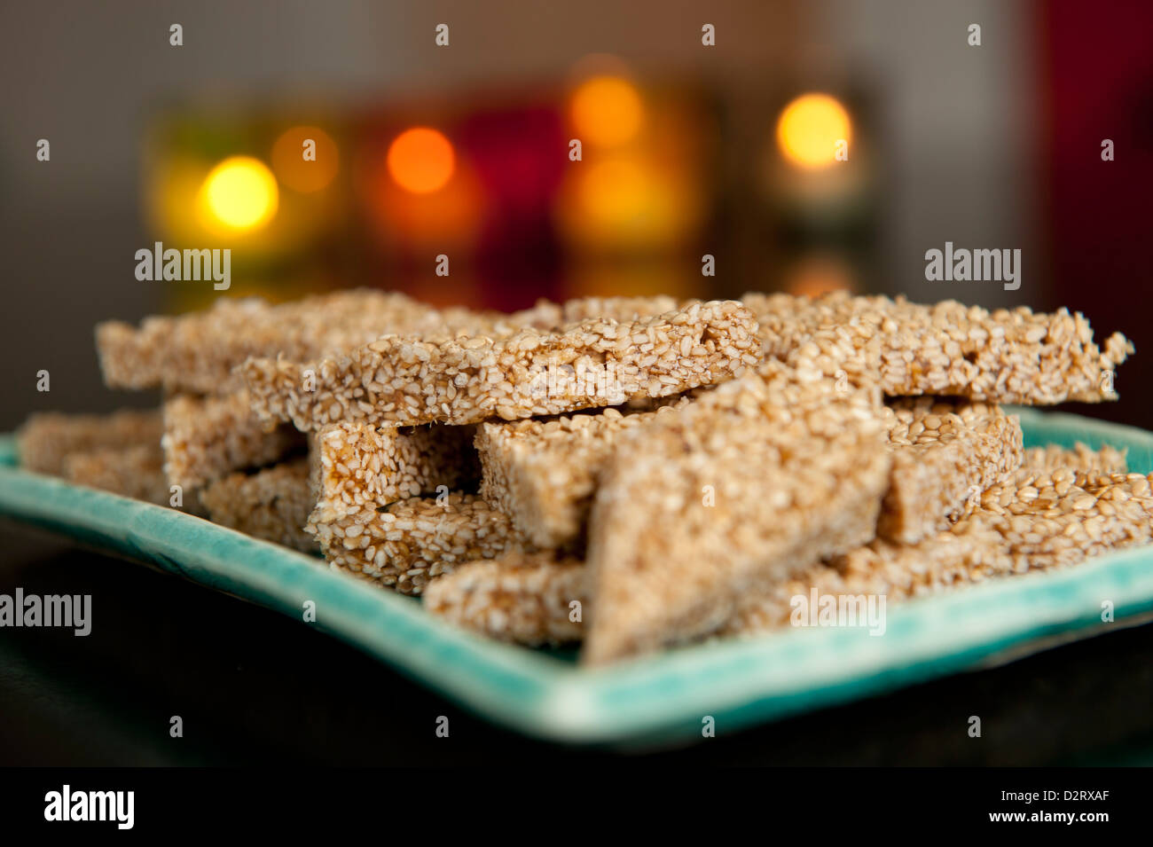 Sesame and Honey Candy for Passover (March 13, 2012) Photo by Gordon M ...