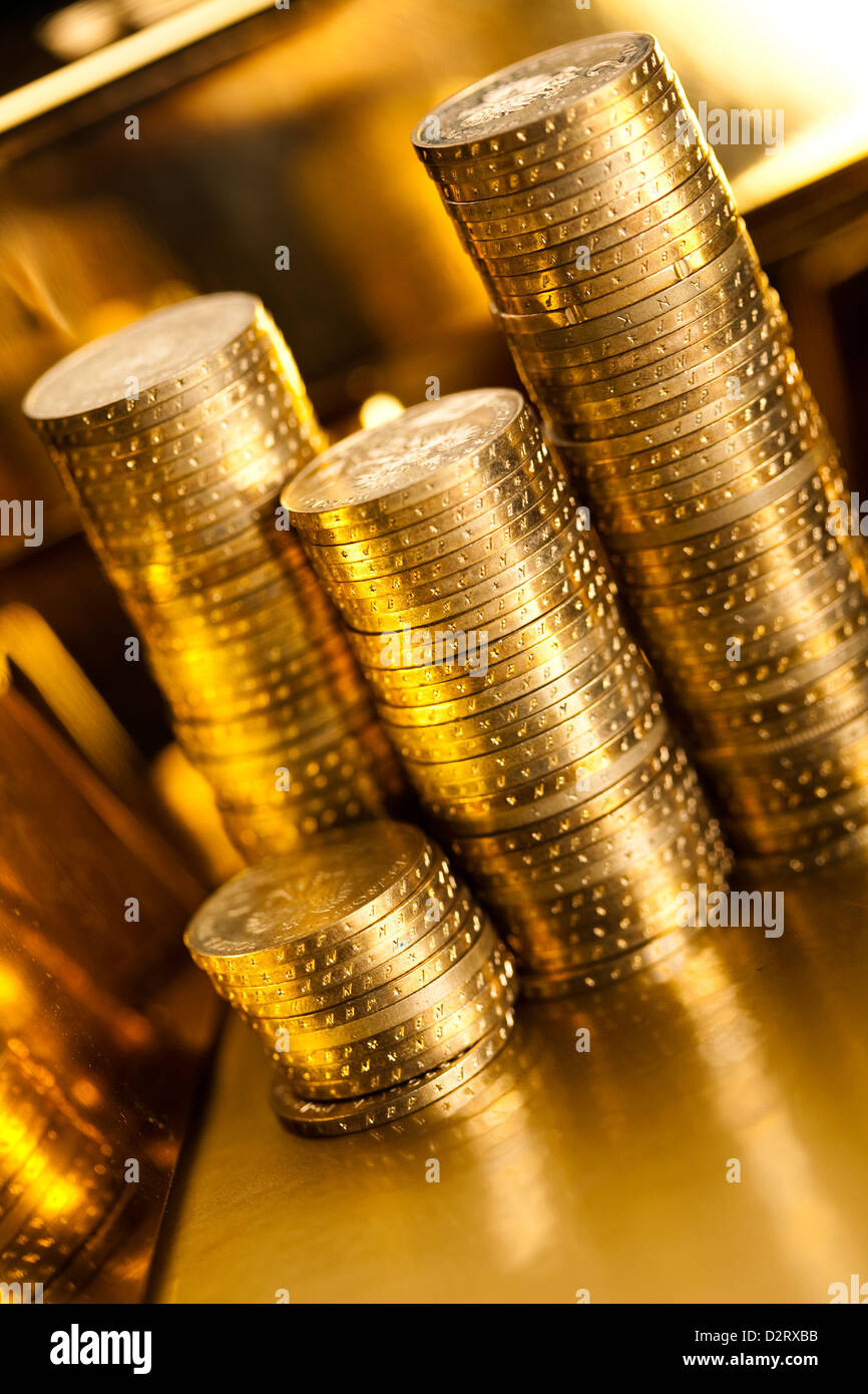 Money, coins background Stock Photo - Alamy