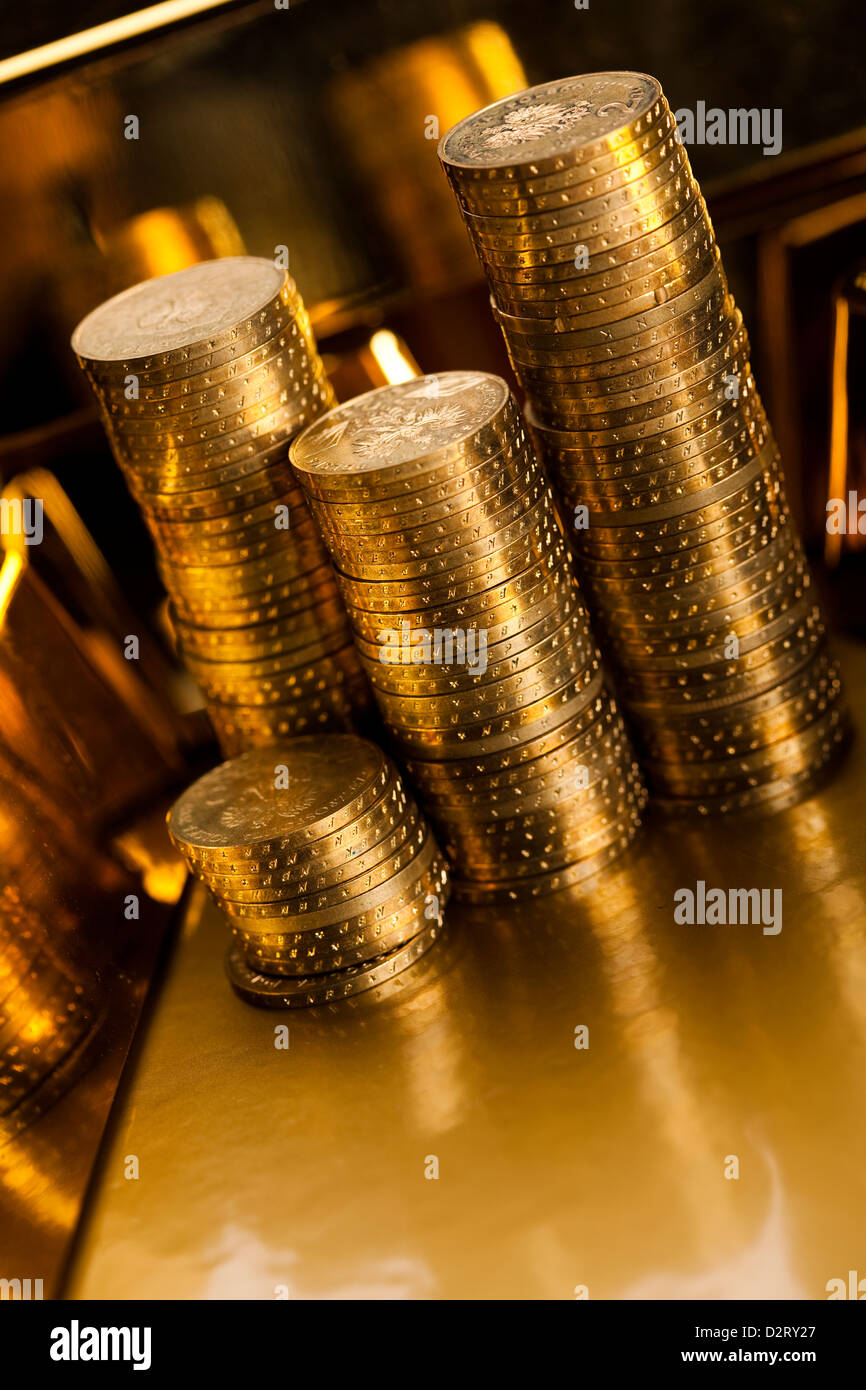 Money, coins background Stock Photo - Alamy