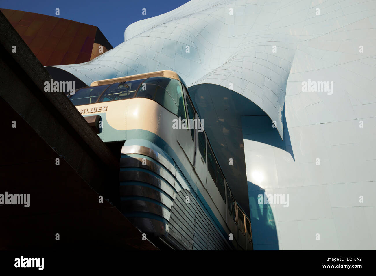 Seattle center monorail hi-res stock photography and images - Alamy