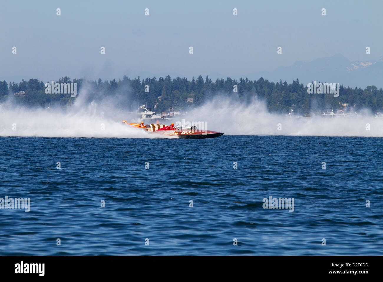 Old hydroplane race boat hi-res stock photography and images - Alamy