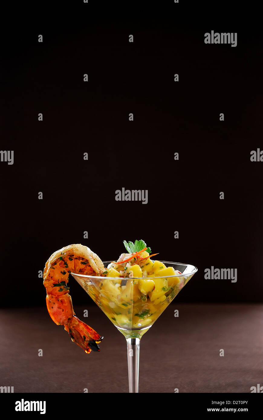 Seafood cocktail glass hi-res stock photography and images - Alamy
