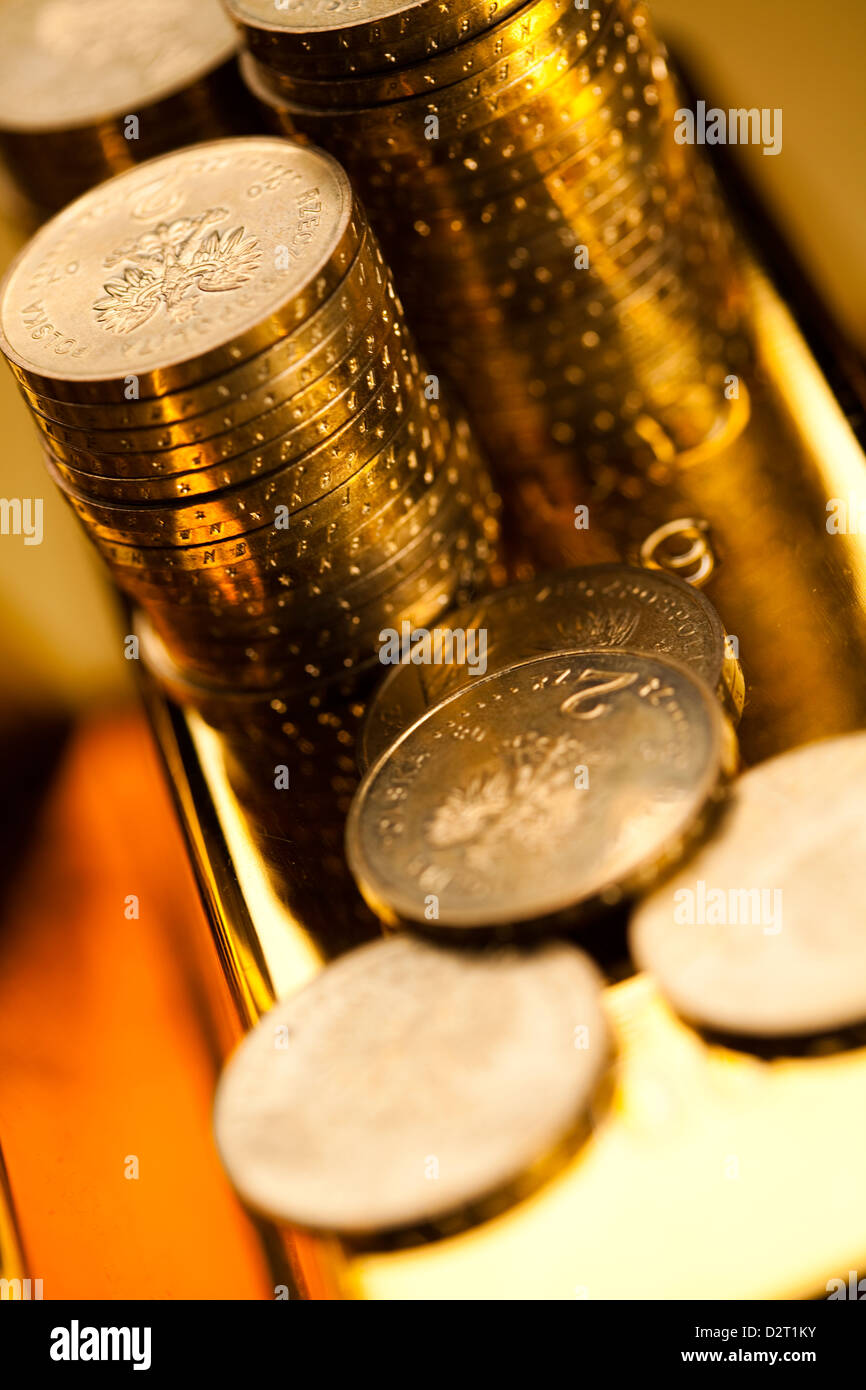 Money, coins background Stock Photo - Alamy