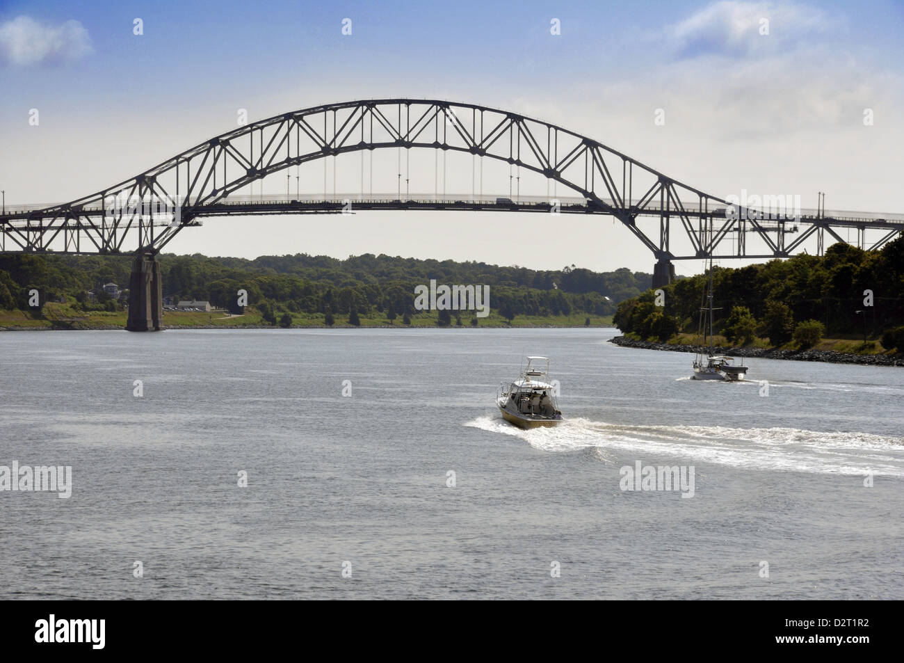 Bourne Bridge Cape Cod Canal High Resolution Stock Photography and ...