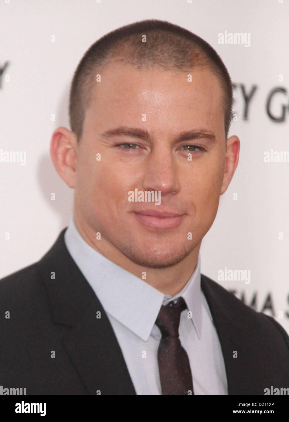 New York, USA. 31st January 2013. Actor CHANNING TATUM attends the New ...