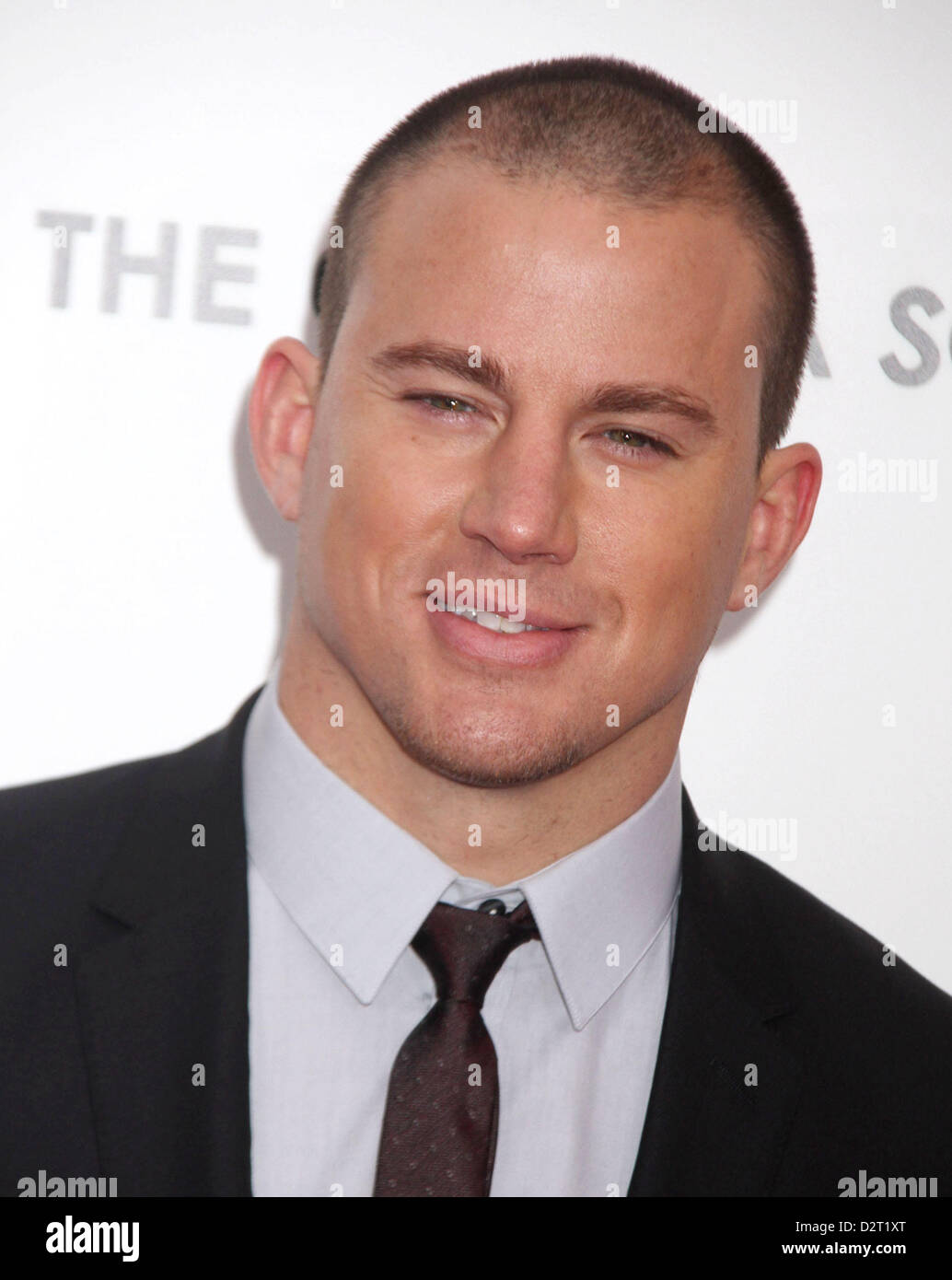 New York, USA. 31st January 2013. Actor CHANNING TATUM attends the New ...