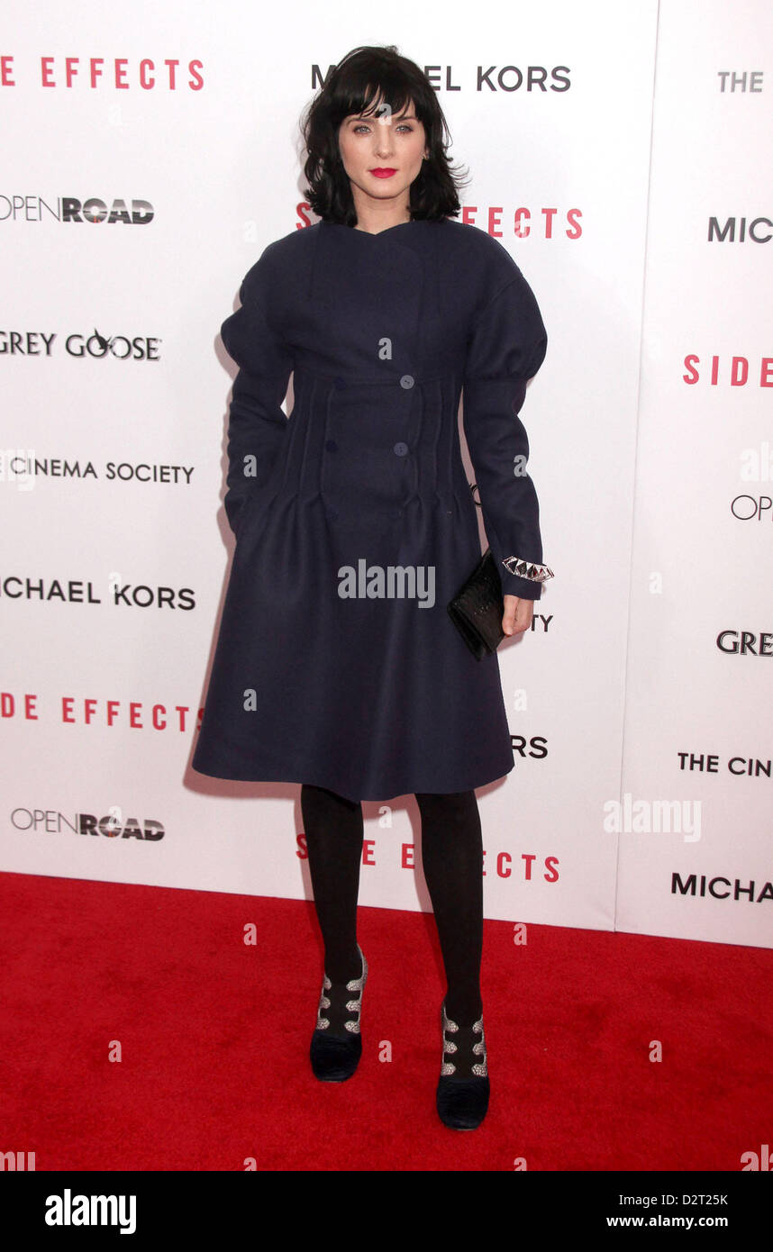 New York, USA. 31st January 2013. Actress MICHELLE HICKS attends the ...