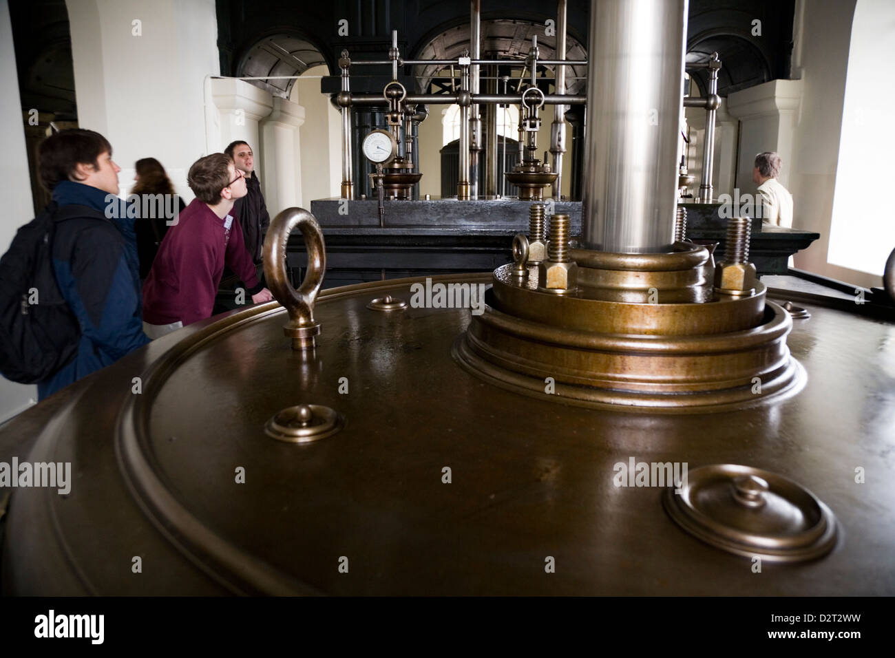 Part of the Ninety Inch Cornish Beam engine (originally 'The Grand ...