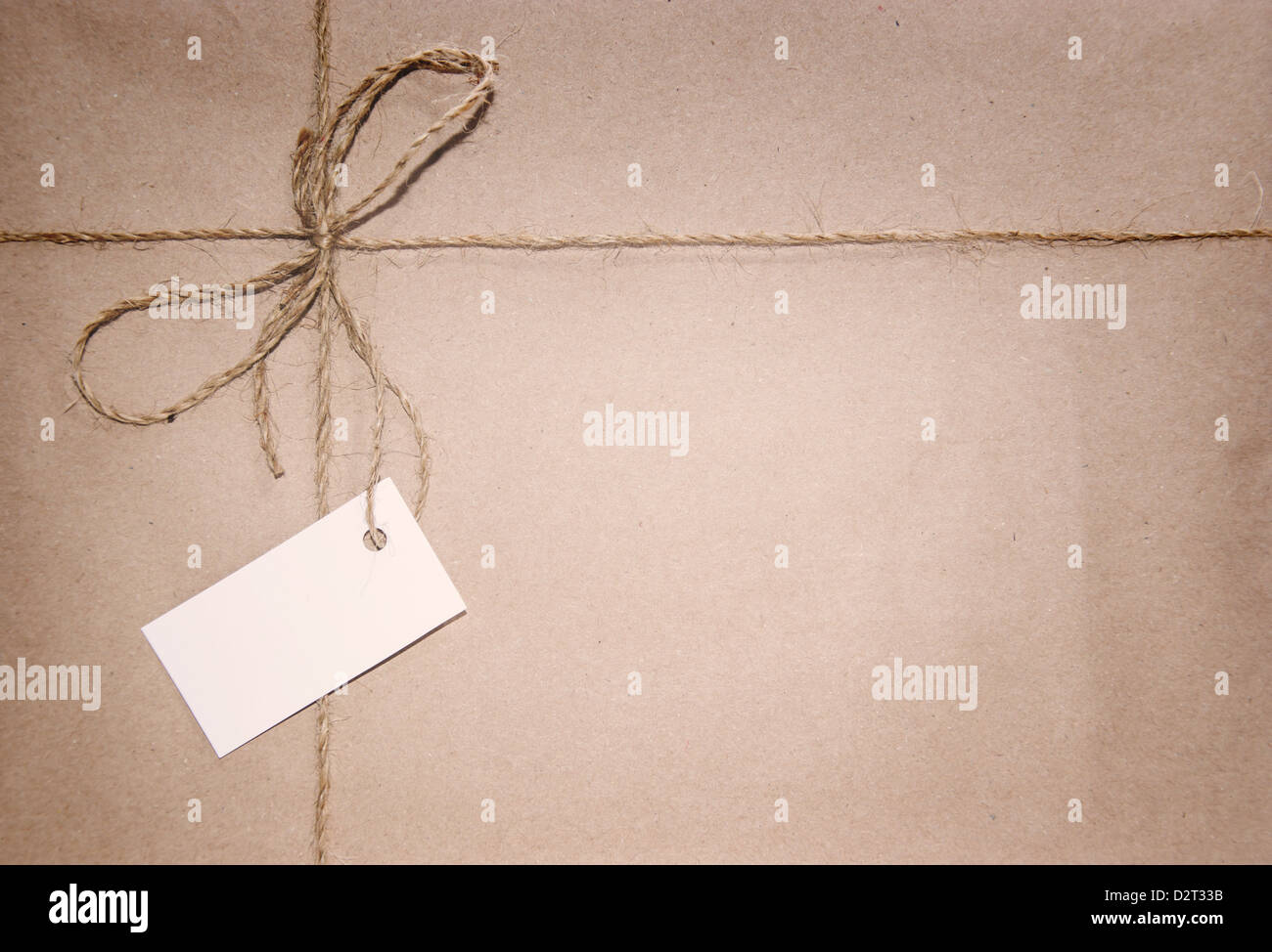 Fullscreen vintage style parcel background Stock Photo - Alamy