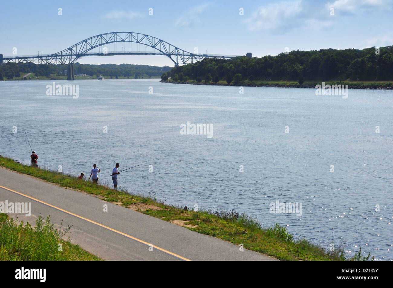 Bourne Bridge, Cape Cod Canal, Massachusetts, USA Stock Photo - Alamy