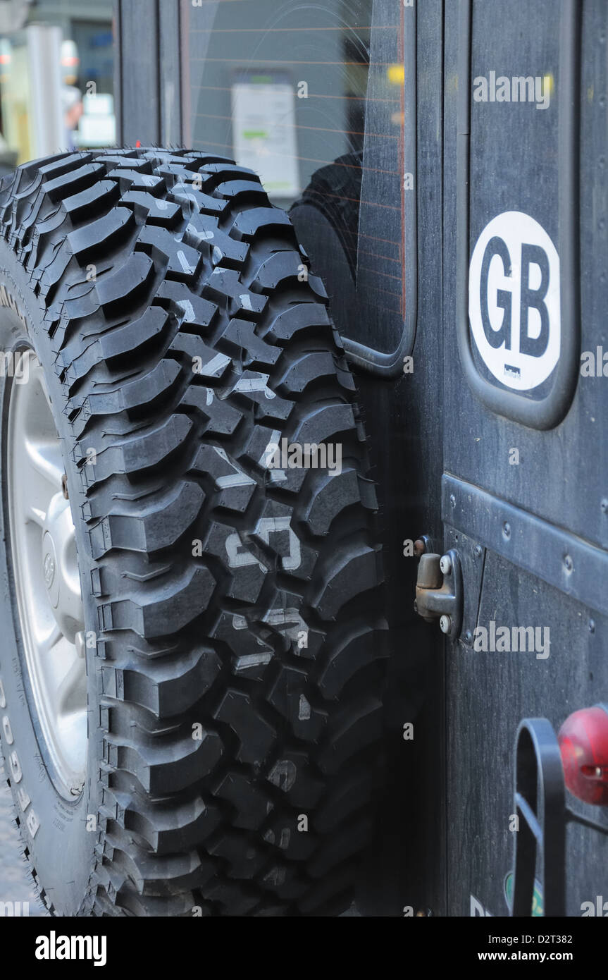 Spare wheel and tyre Stock Photo - Alamy