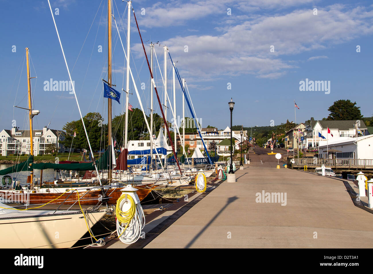 The town of Bayfield, Wisconsin, USA Stock Photo - Alamy