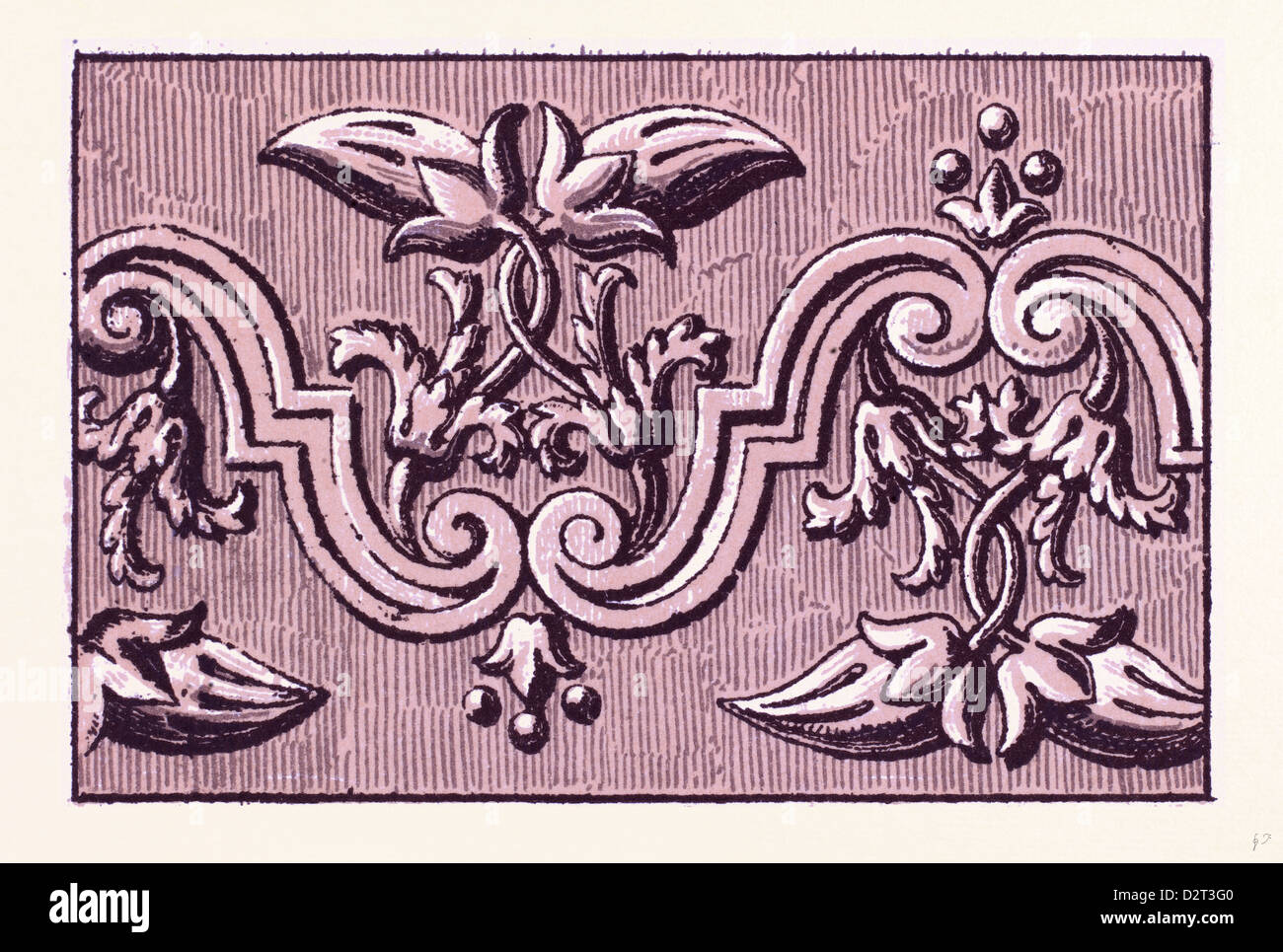 Elizabethan ornament pattern design hi-res stock photography and images ...