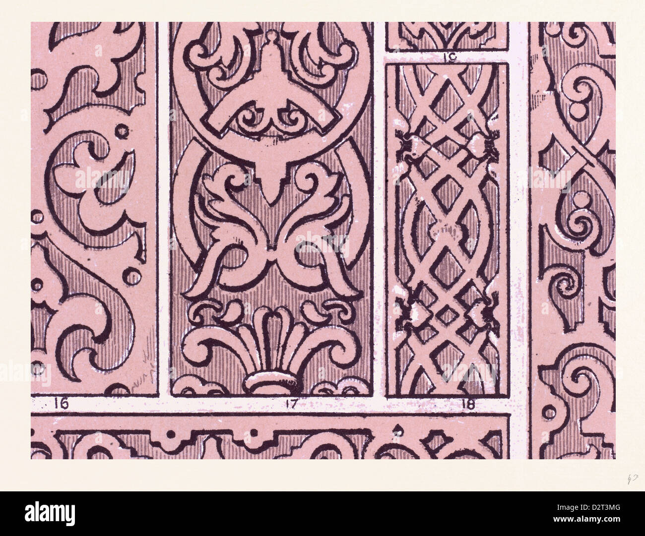 Elizabethan Pattern High Resolution Stock Photography and Images - Alamy