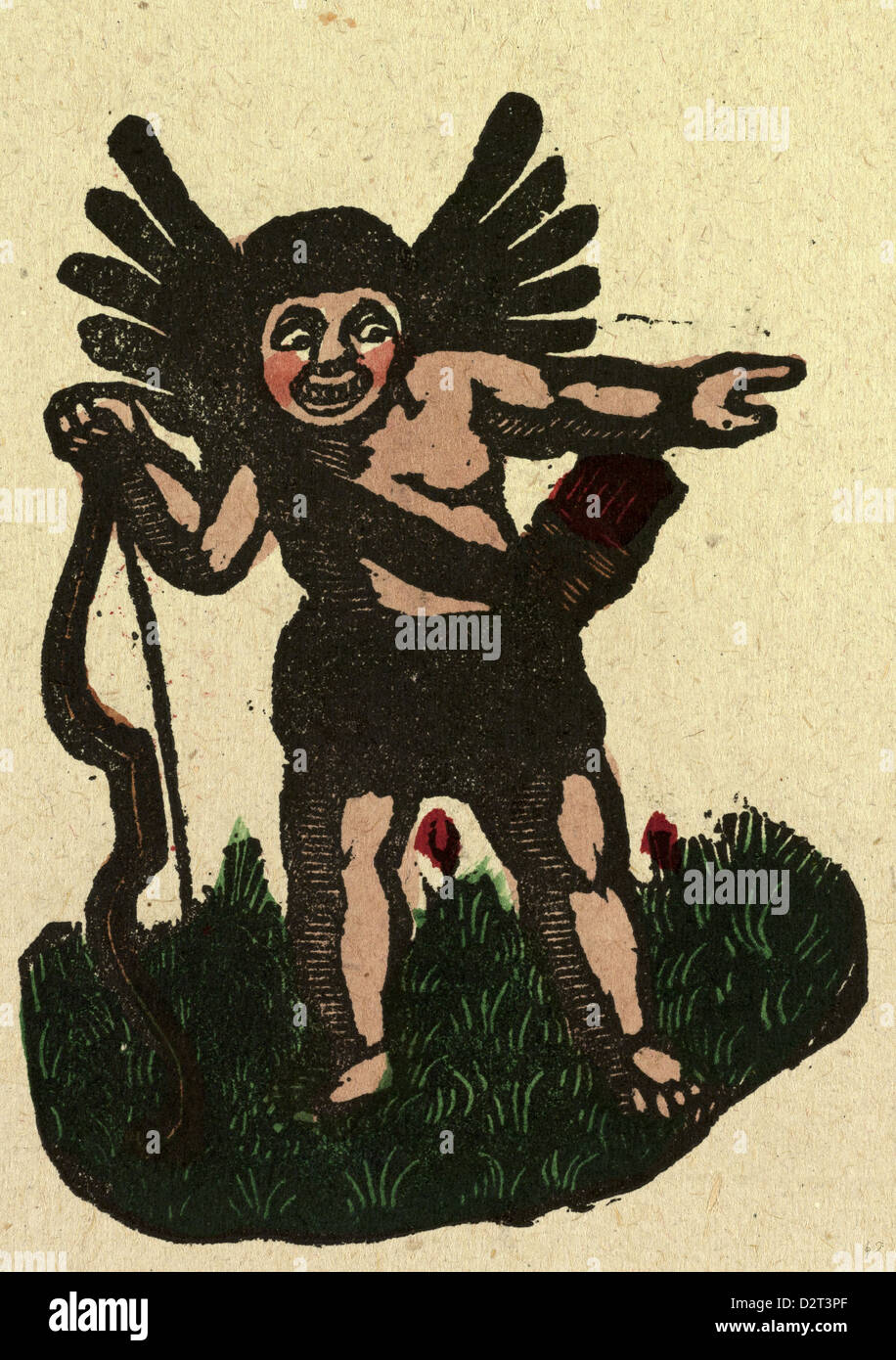 illustration of English tales folk tales and ballads Stock Photo - Alamy