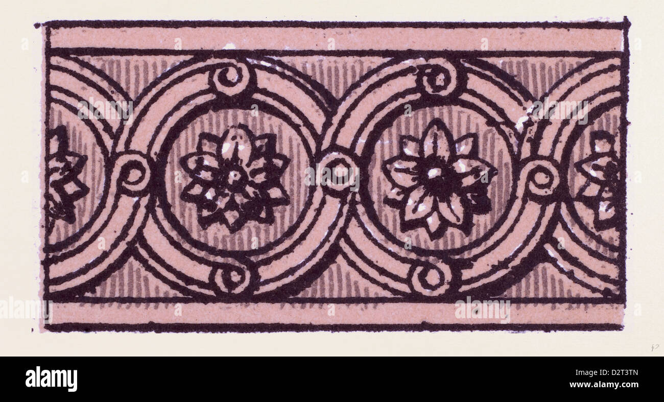 Elizabethan ornament pattern design hi-res stock photography and images ...