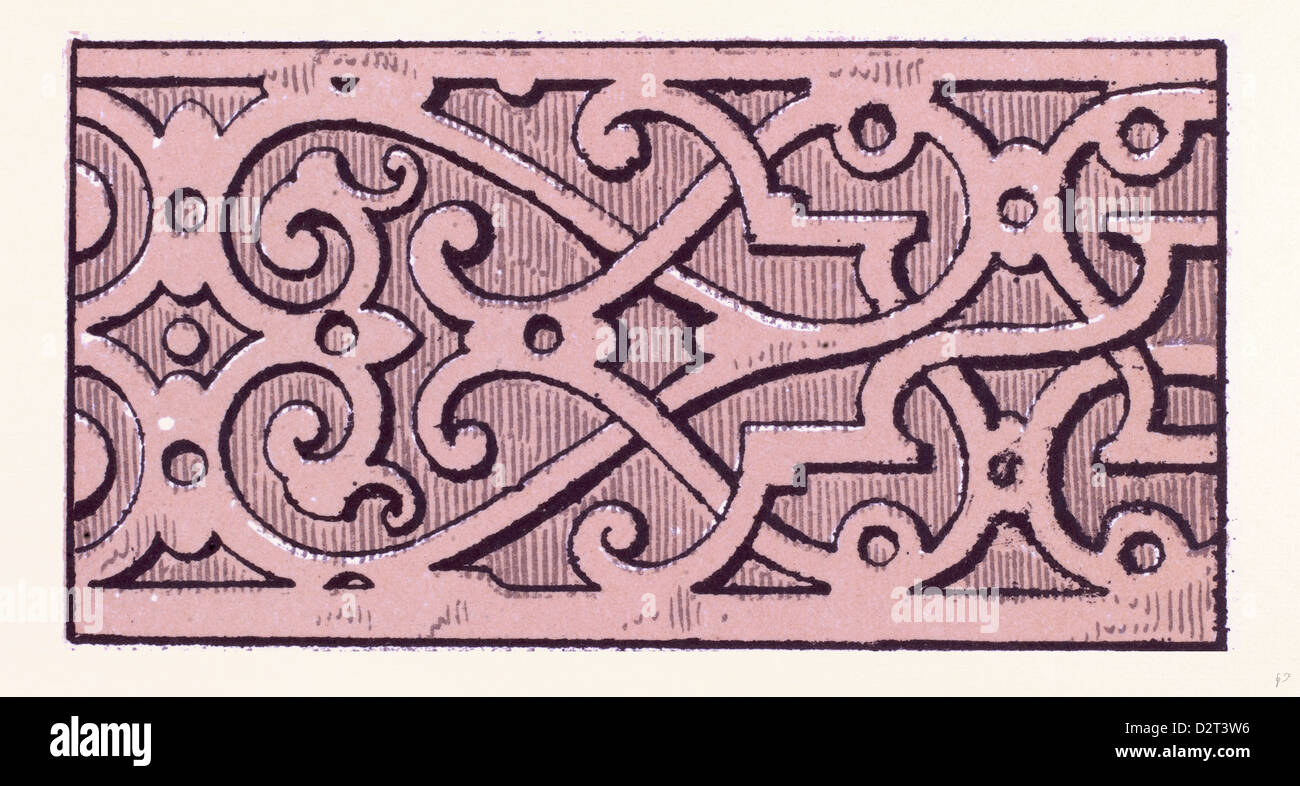 Elizabethan ornament pattern design hi-res stock photography and images ...