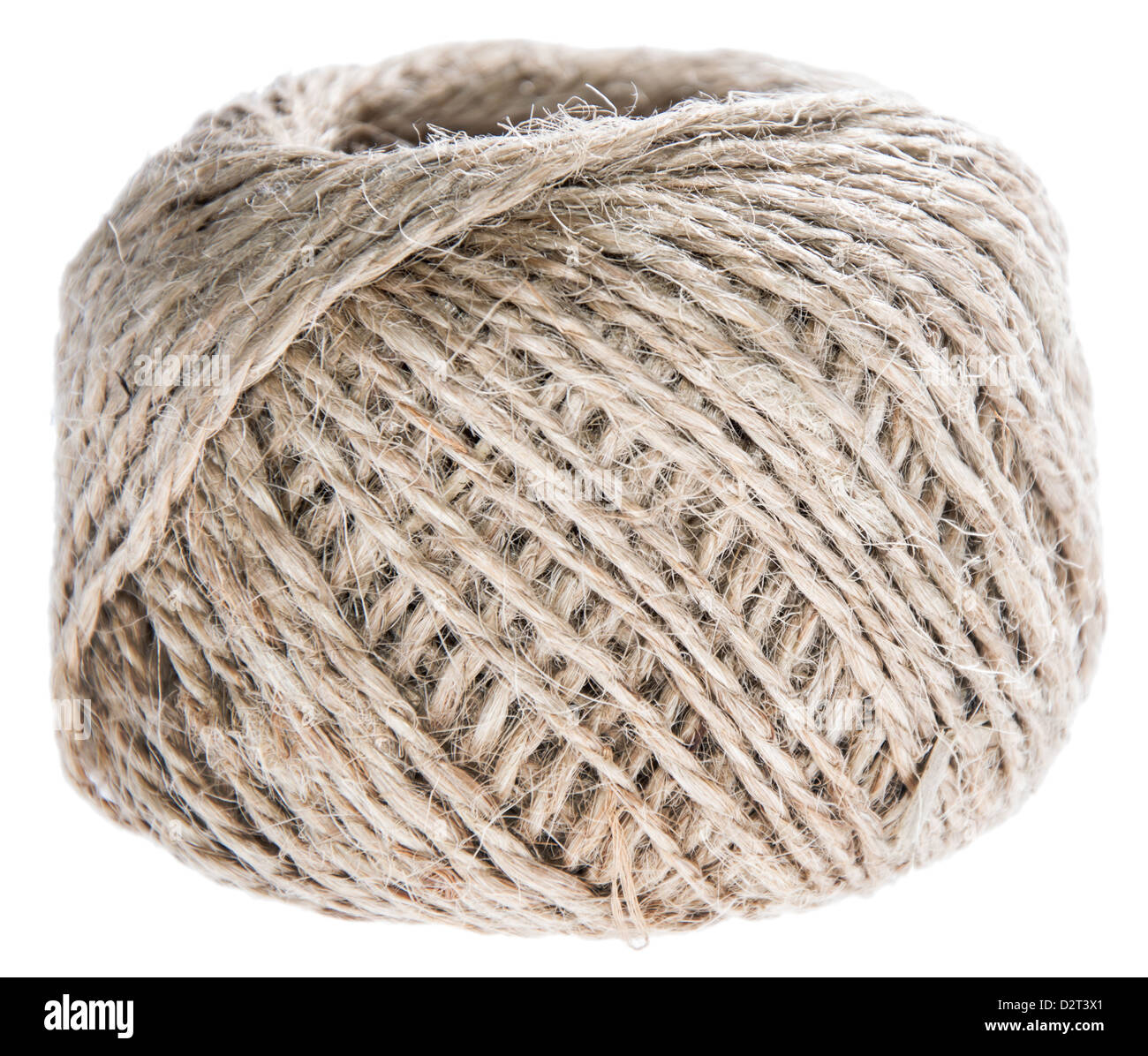 Parcel string isolated on white background Stock Photo - Alamy