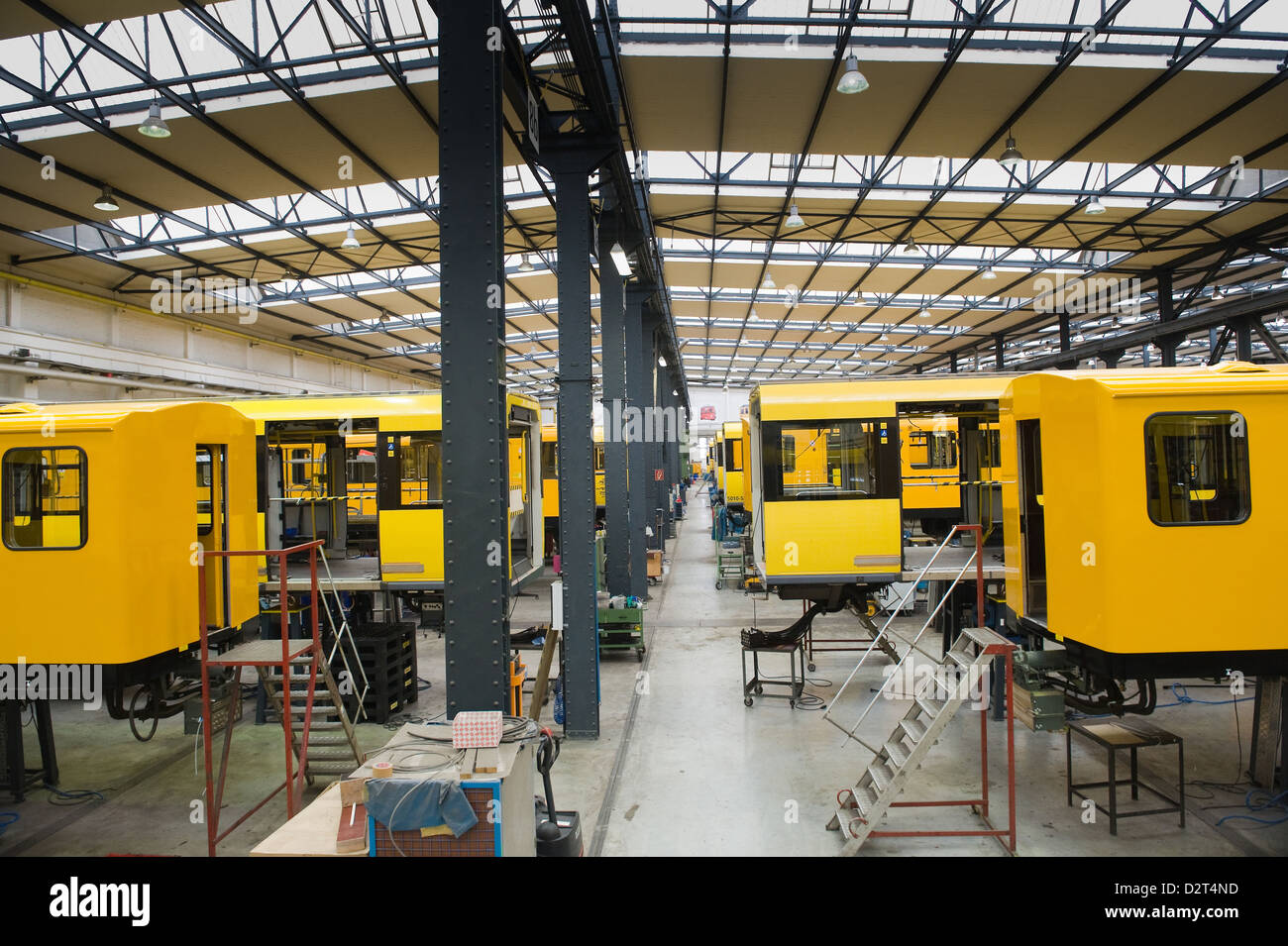 Berlin, Germany, the Maintenance Station of BVG Stock Photo - Alamy