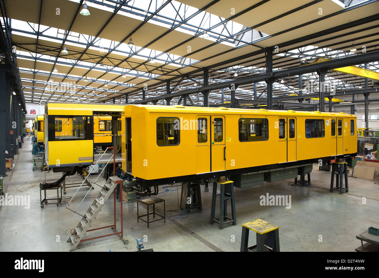 Berlin, Germany, the Maintenance Station of BVG Stock Photo - Alamy